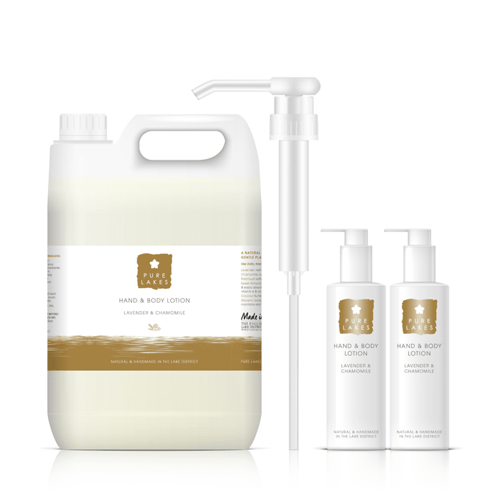 Lavender & Chamomile Hand & Body Lotion Starter Pack – Pure Lakes