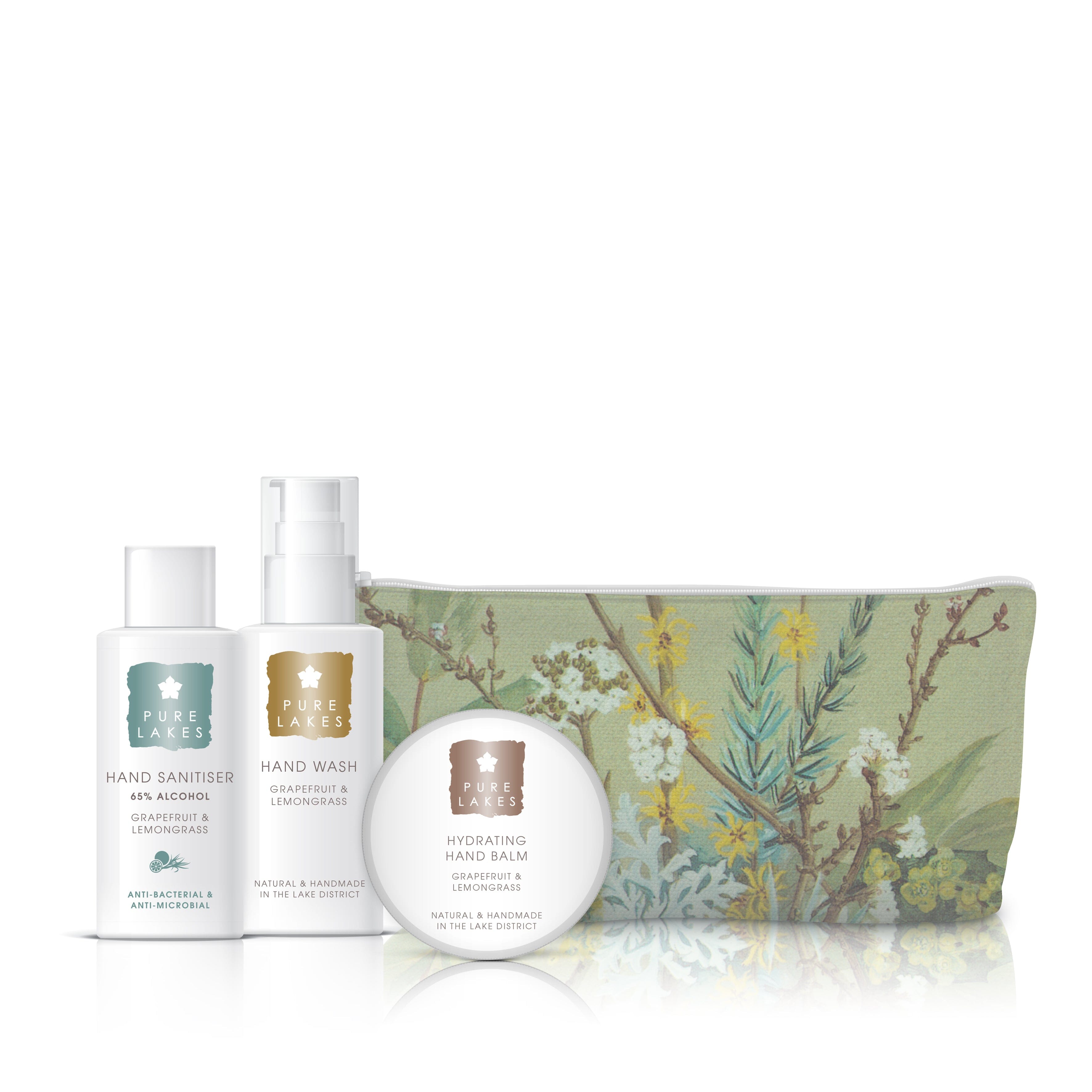 Home Spa Hand Care with Cosmetic Bag – Pure Lakes