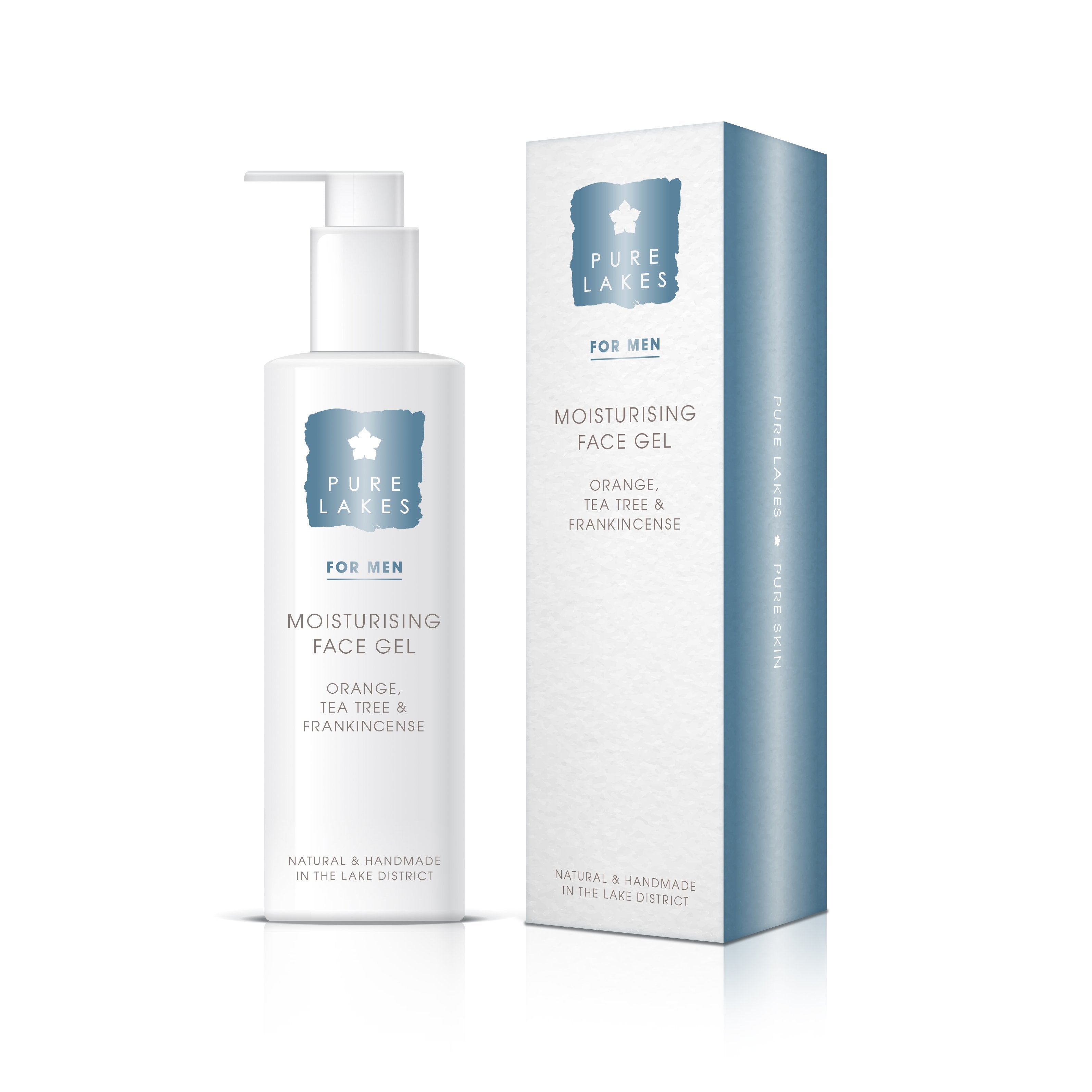 Orange, Tea Tree & Frankincense Facial Moisturising Gel – Pure Lakes